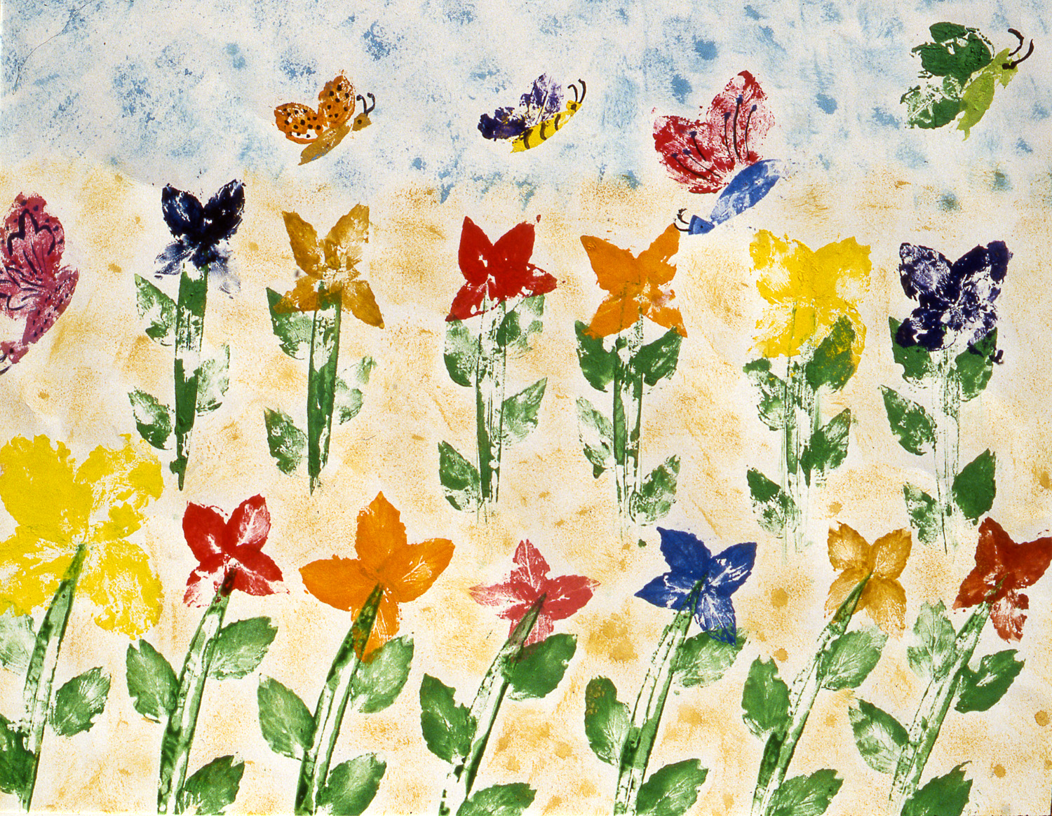 Butterflies And Flowers Paintbrush Diplomacy