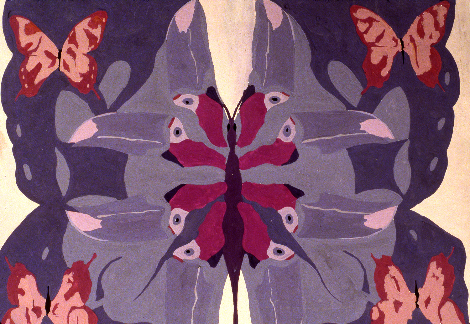 Five Butterflies Paintbrush Diplomacy