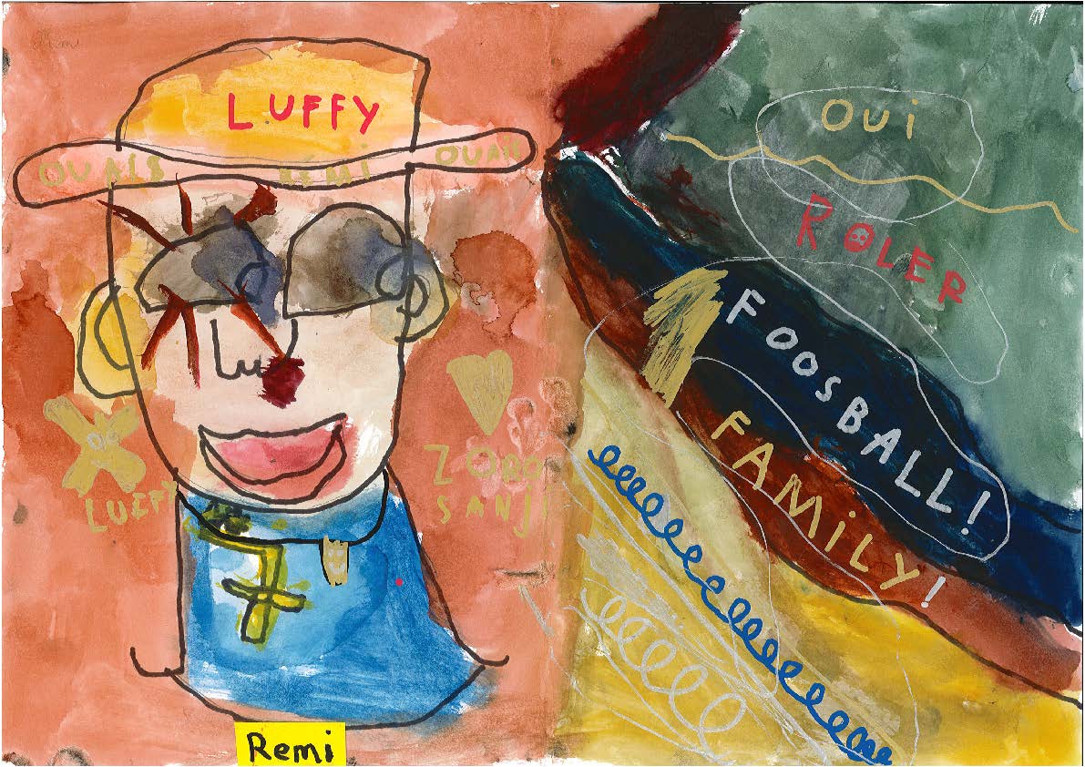 Self-portraits from École Saint Joseph, Paris – Paintbrush Diplomacy